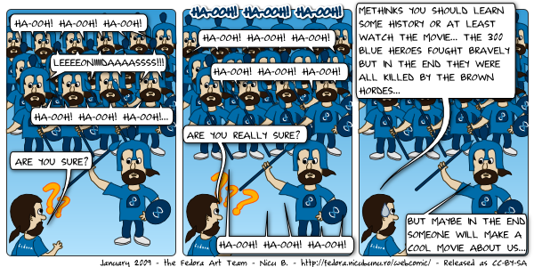 Fedora Webcomic [Nicu's]